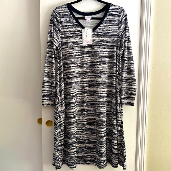 LuLaRoe | Dresses | Nwt Lularoe Emily Black White | Poshmark